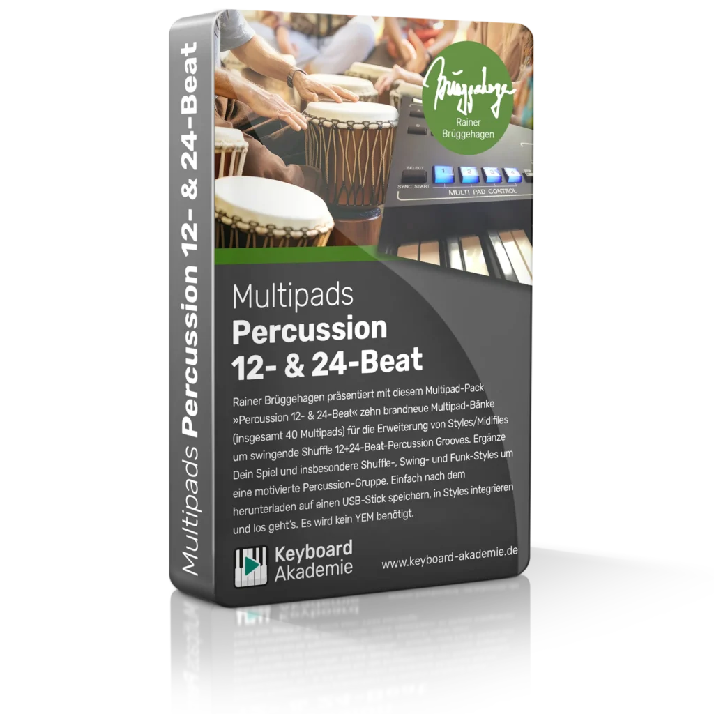 Video-Workshops, eBooks, Styles, Registrierungen, Multipads - Keyboard-Akademie